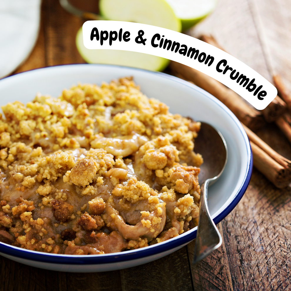 FRESH Apple & Cinnamon Crumble 1kg – The Prep House